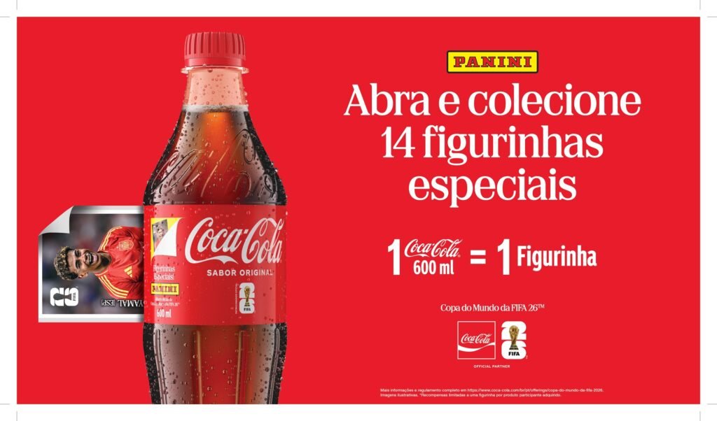 Coca-Cola distribuirá 14 figurinhas do álbum da Copa do Mundo nos seus ...